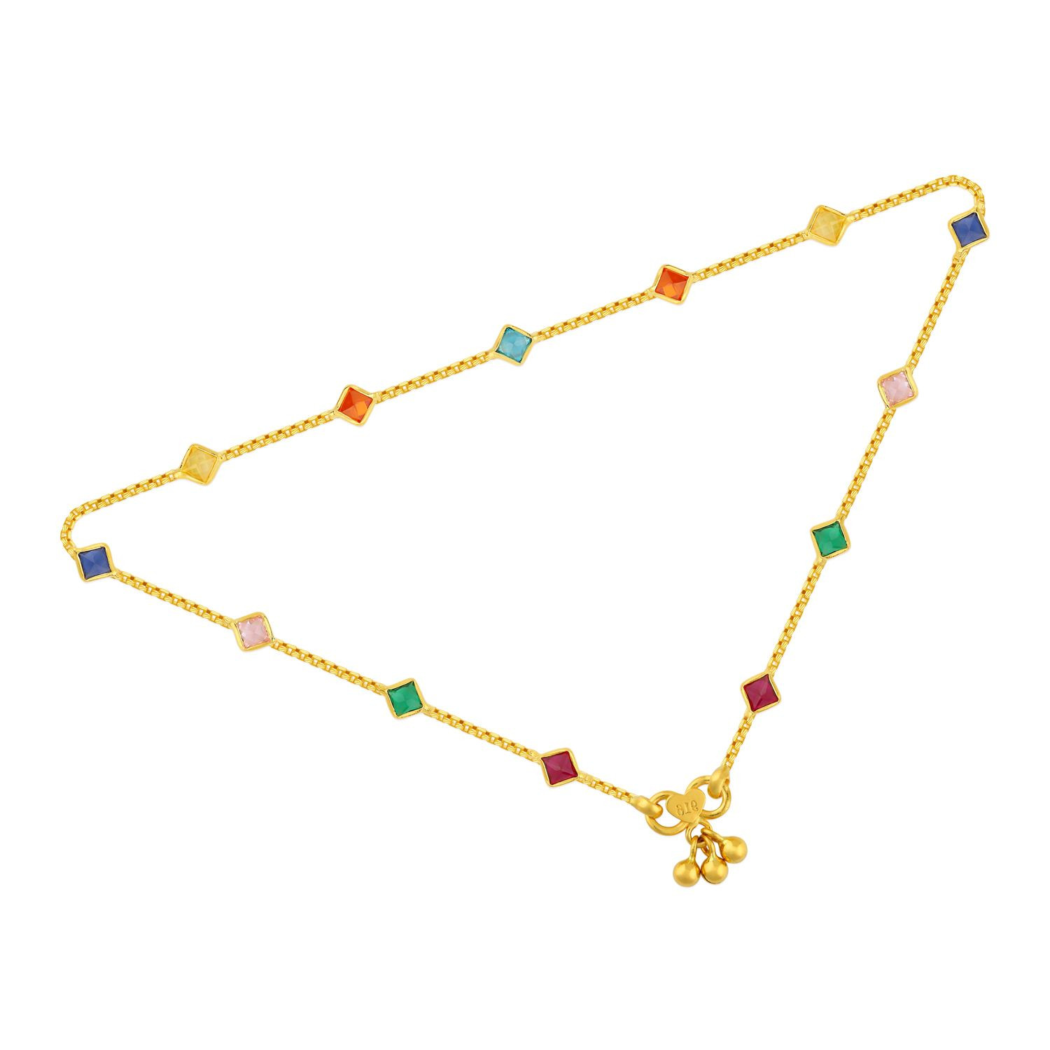 Buy Malabar Gold Anklet AKDZSA020 for Women Online Malabar Gold Diamonds