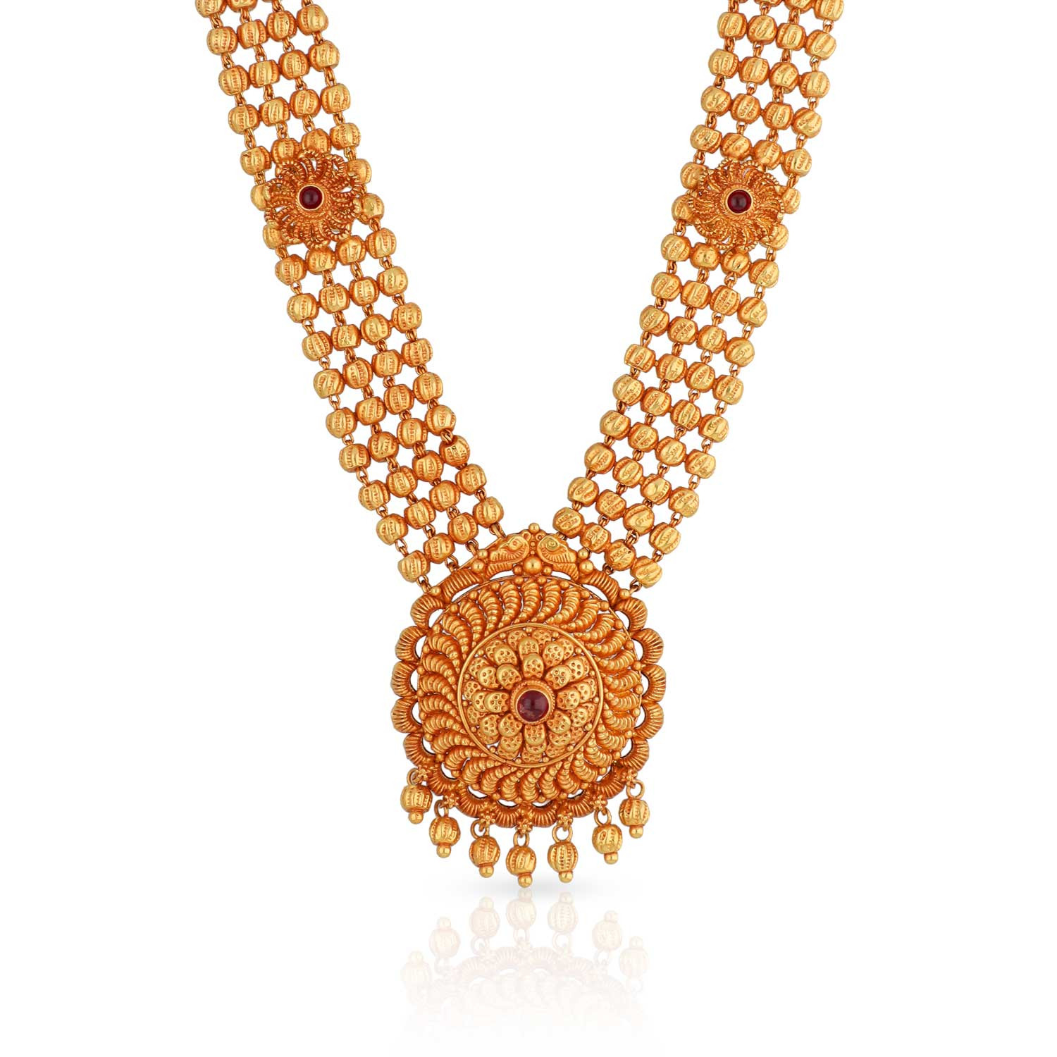 Bhima jewellers long necklace designs store