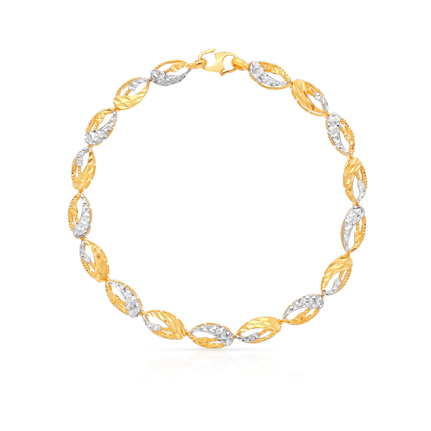 Gold bracelet for women malabar store